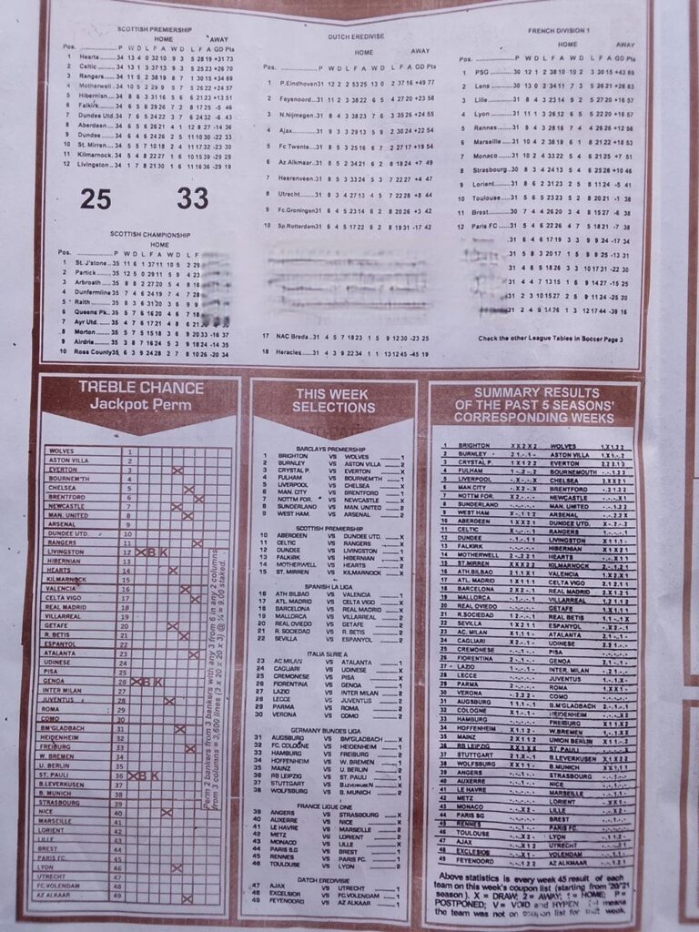 Current Week 45 Pool RSK Papers 2026: Capital Int'l, Soccer 'X ...